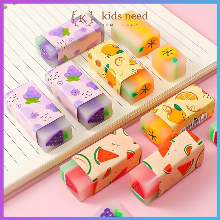 Jual Penghapus Pensil Karet wangi / Eraser Hapusan Pensil Motif Dino ...
