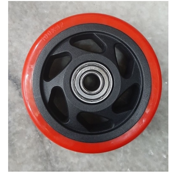 Jual Roda pu 4 inch (Roda Only) /1pcs | Shopee Indonesia