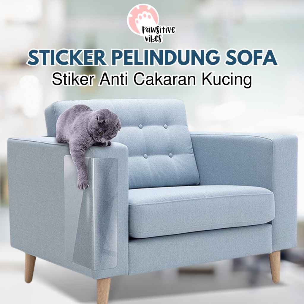 Jual STICKER PELINDUNG SOFA FURNITURE DARI CAKARAN GARUKKAN KUCING ...