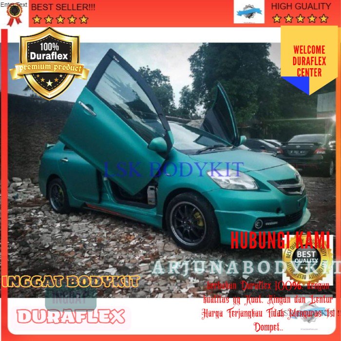 Jual Bodykit Vios 68 gen 2 termurah body kit bodikit vios GRADE-A ...