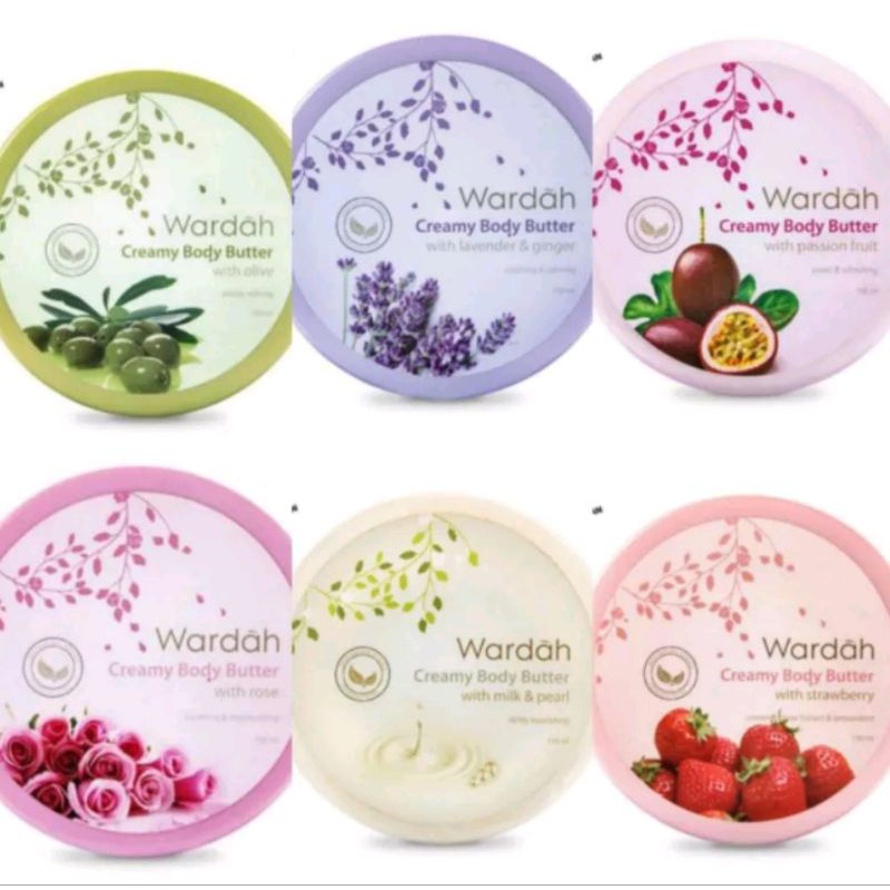 Jual Wardah Cream Body Butter 50ml | Shopee Indonesia