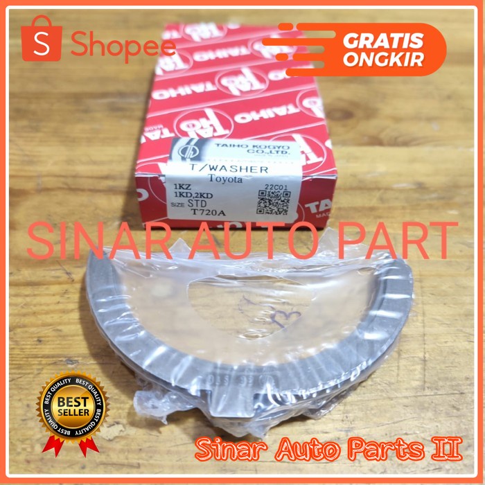Jual SAP2 METAL BULAN WASHER THRUST TOYOTA INNOVA HILUX FORTUNER DIESEL ...