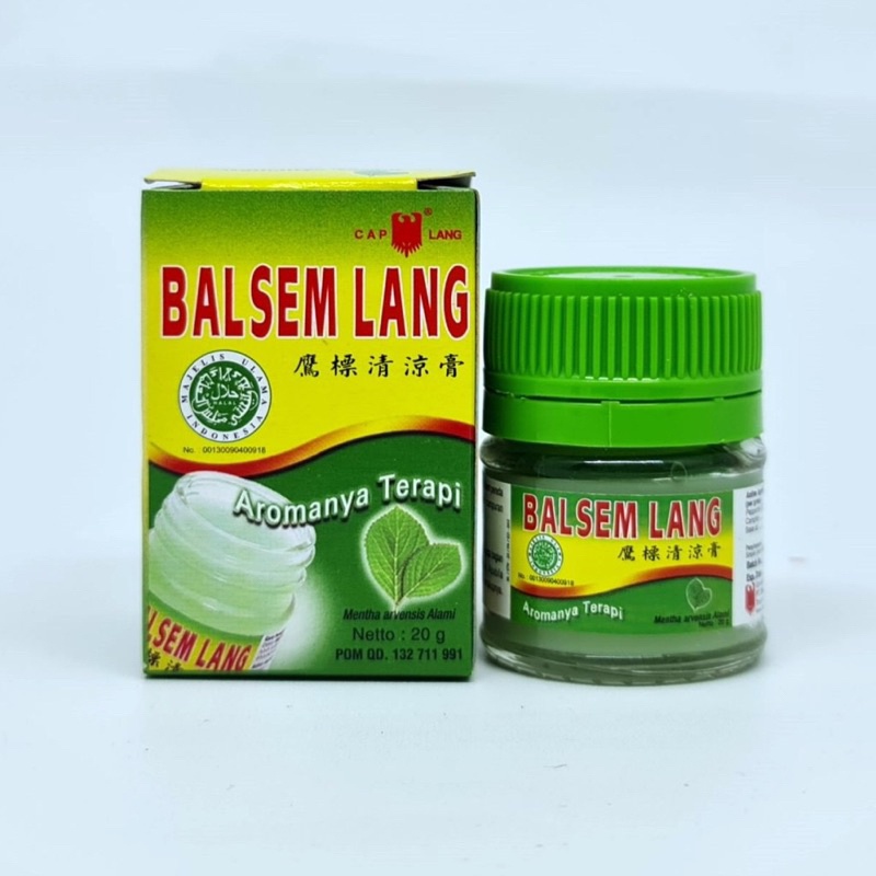 Jual BALSEM CAP LANG 20gr (sedang) 40gr (besar) | Shopee Indonesia
