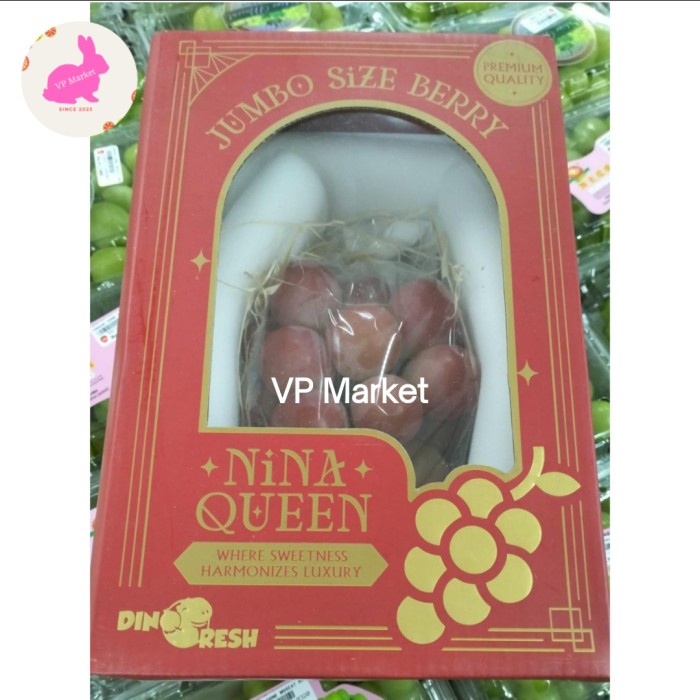 Jual Anggur Queen Nina Jumbo Premium Special Box | Shopee Indonesia