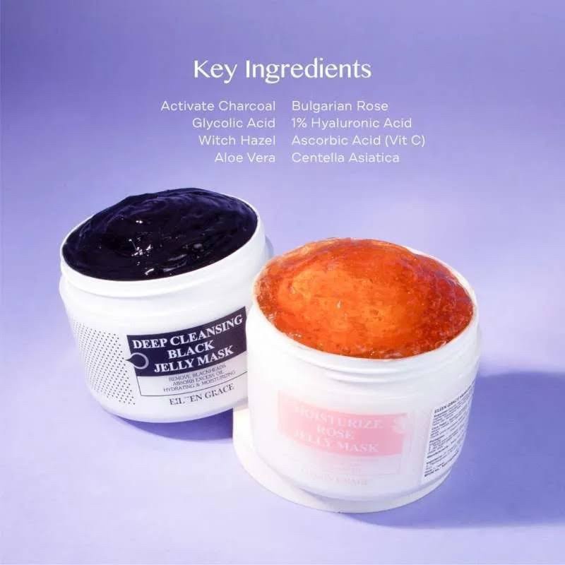 Jual Masker Wajah Jelly Eileen Grace / Moisturize Rose Jelly Mask ...