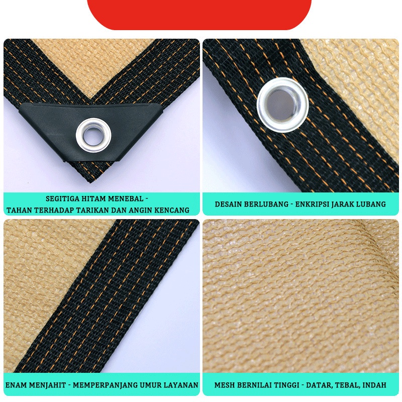 Jual Paranet 95% Lebar 4meter (Shade net ) | Shopee Indonesia