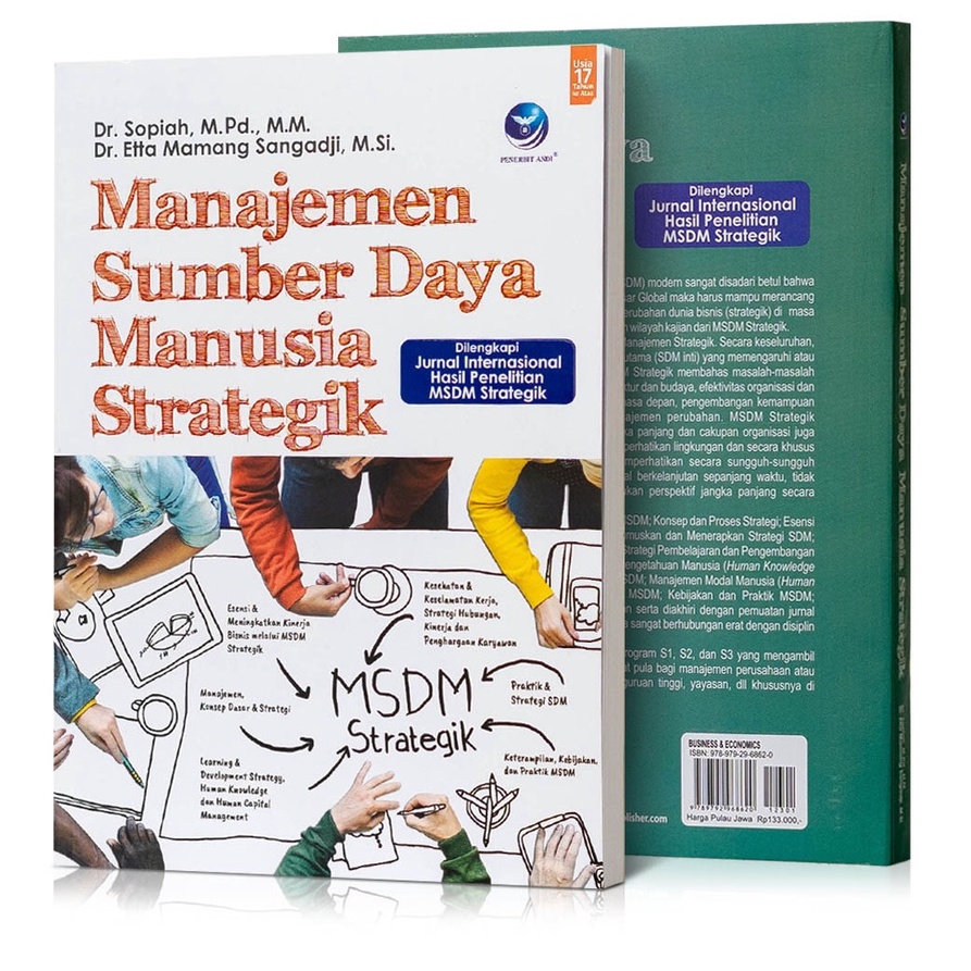 Jual Buku Manajemen Sumber Daya Manusia Strategik Pembelajaran Bisnis MSDM Strategik | Shopee ...