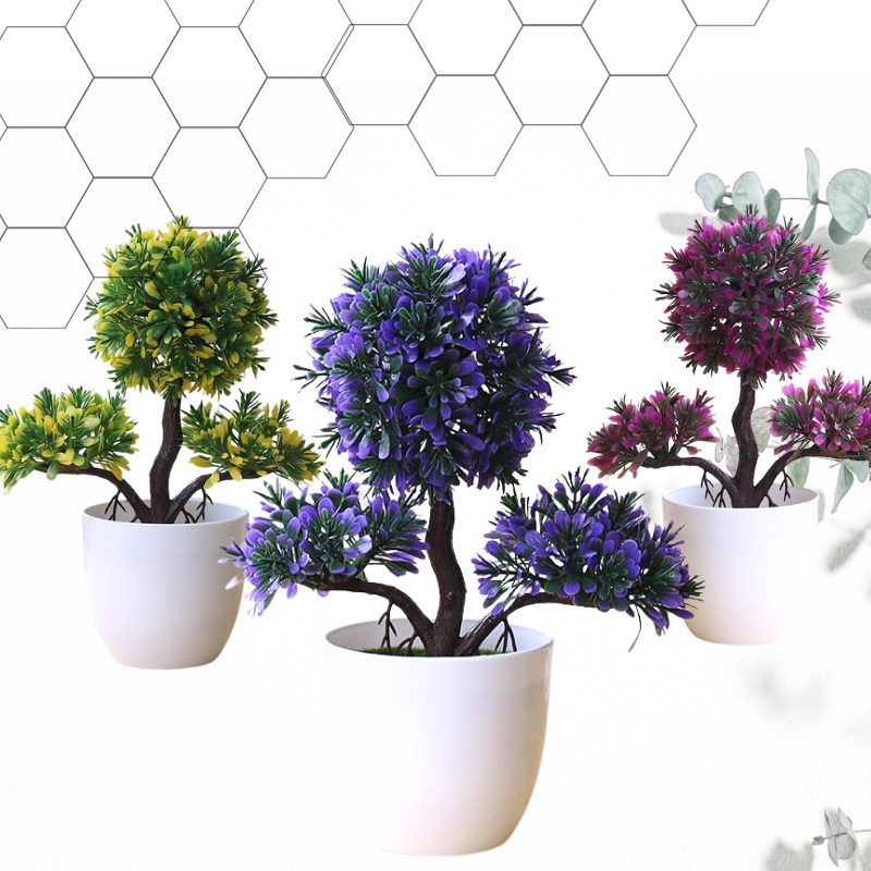 Jual PT30 Pot Tanaman Hias Bunga Hias Plastik Pot Bongsai Artificial ...