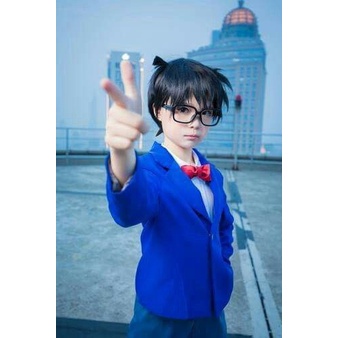 Jual Kostum Detective Conan Cosplay Wibu Anime Jepang Anak Dewasa ...