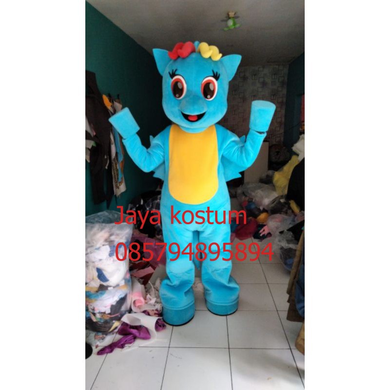 Jual kostum badut kuda poni biru | Shopee Indonesia