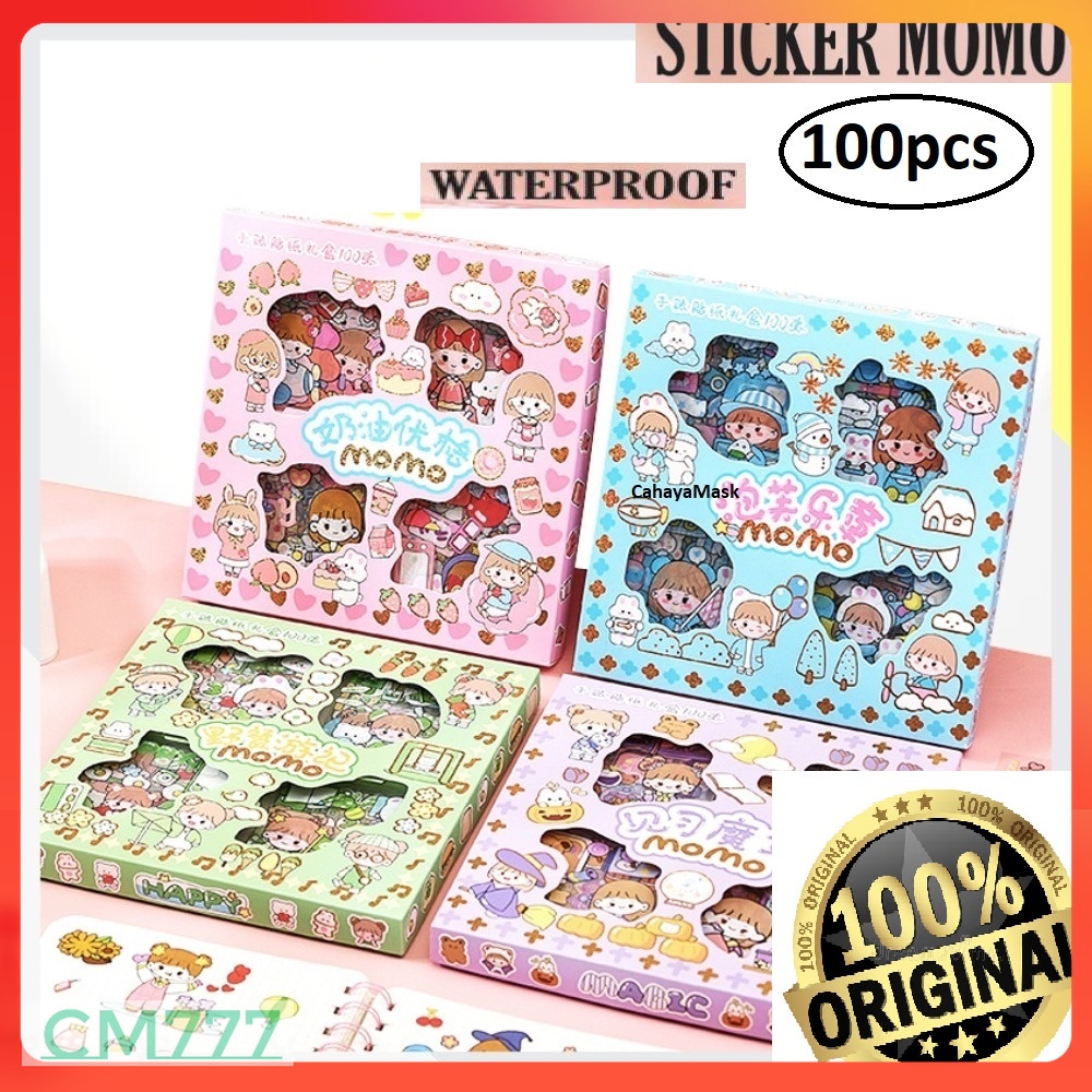 Jual Stiker Viral Momo/Sticker Momo 100pcs/Box | Shopee Indonesia