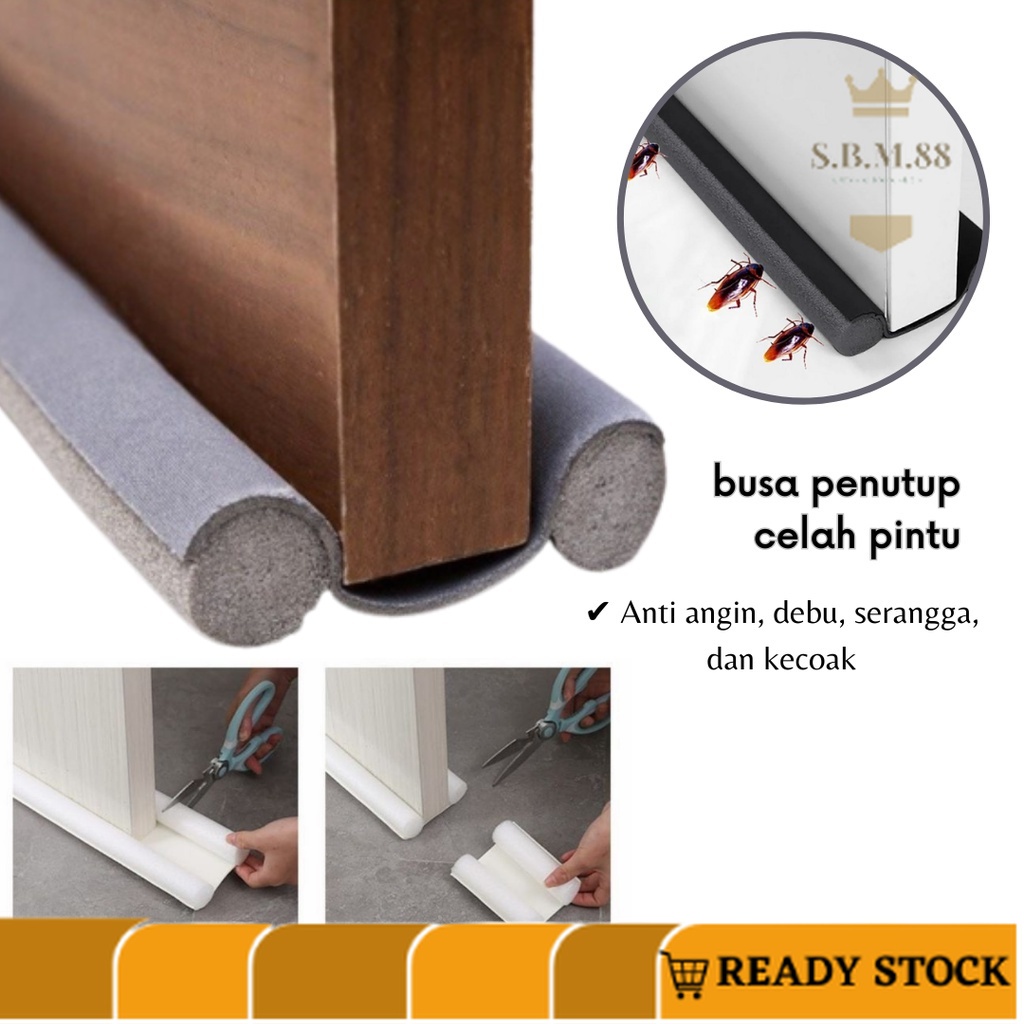 Jual SM88 -H402- Busa Penutup Celah Pintu Bawah - Penghalang Anti ...