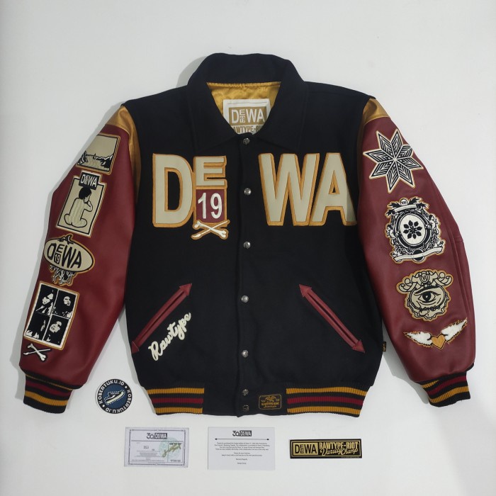 Jual JACKET VARSITY CHAMP RAWTYPE RIOT X DEWA19 RAWTYPERIOT - XL ...