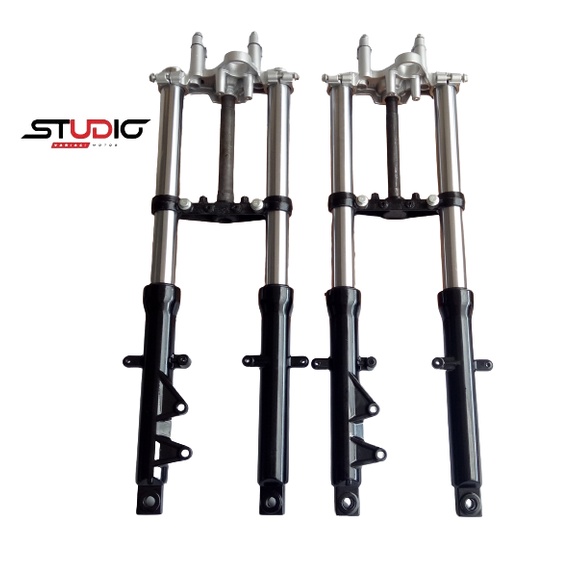 Jual Shockbreaker Shock Skok Depan Assy byson As Pnp Hnd Yamaha sepeda ...