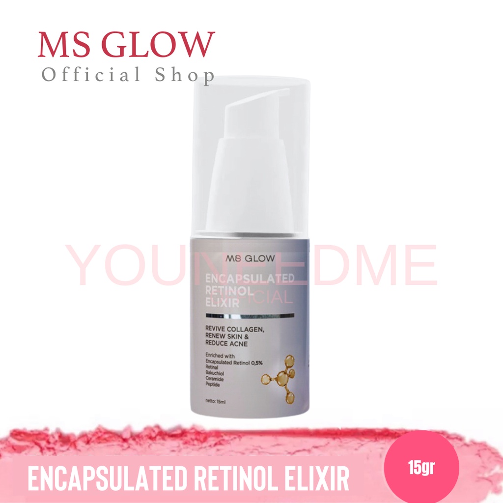 Jual ENCAPSULATED RETINOL ELIXIR SERUM MS GLOW | Shopee Indonesia