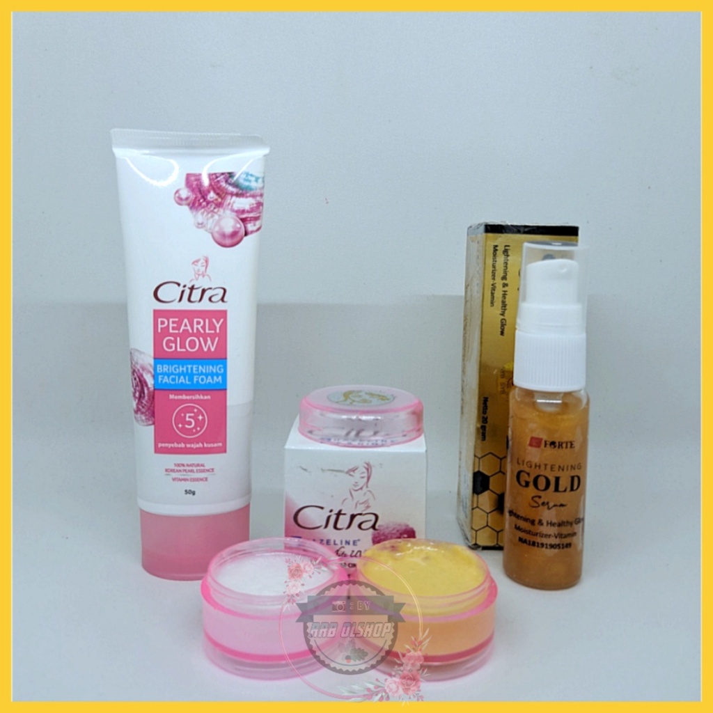 Jual DERA SHOP _ PAKET 3 IN 1 Citra Plus Whitening Gold Serum - ( Cream ...