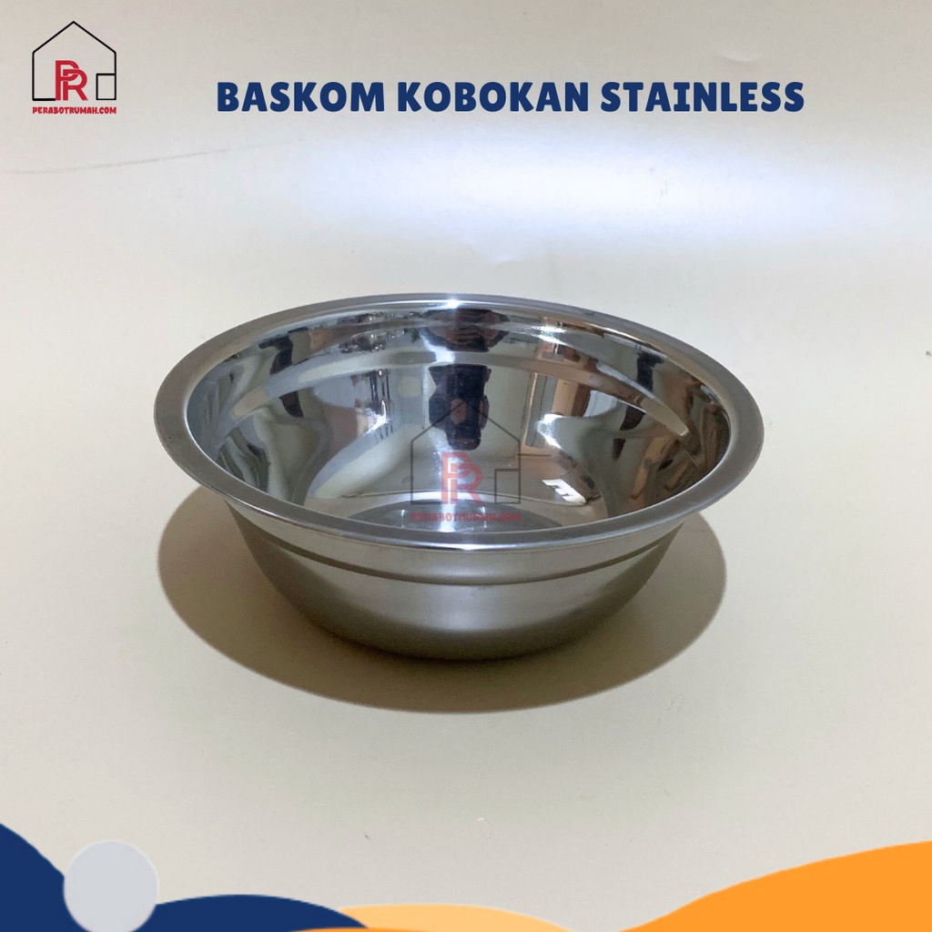Jual Baskom Stainless Cuci Tangan / Baskom Mini / Mangkuk Stainless ...