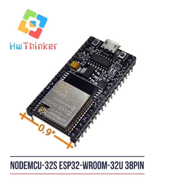 Jual NodeMCU-32S WiFi Bluetooth ESP32-WROOM-32U ESP-32 38pin 38 pin ...
