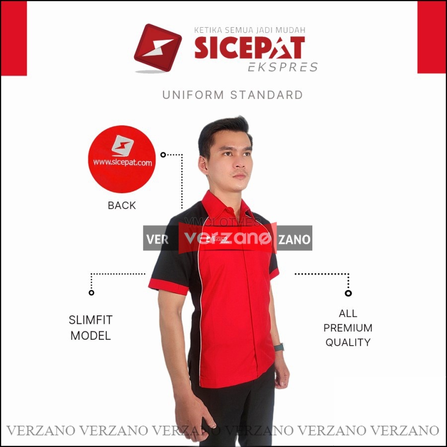 Jual Baju Kerja Sicepat Kemeja Kantor Casual Sicepat Kemeja Seragam ...