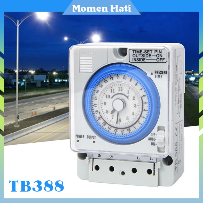 Jual TB388 Timer Analog Panasonic Switch Otomatis Industri Dengan ...