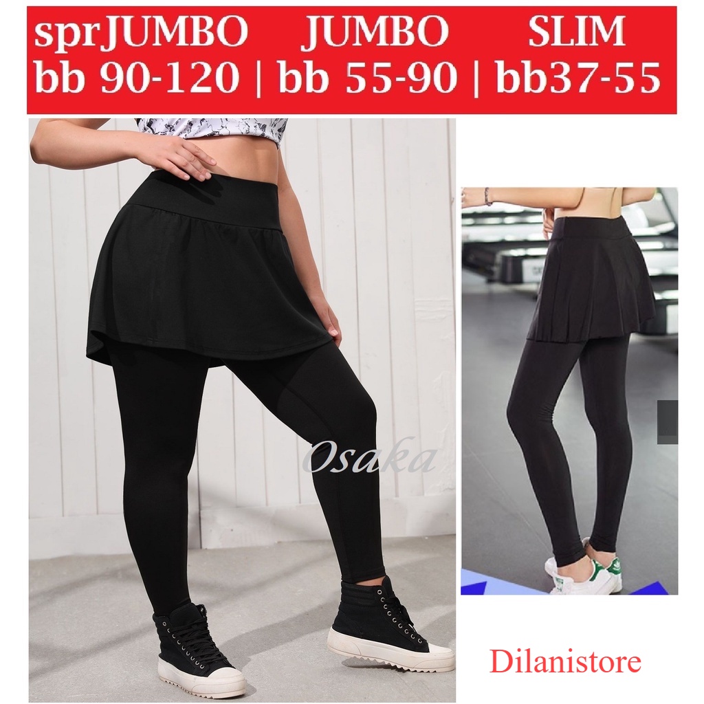 Jual Celana Rok Lari Senam Bersepeda Renang Dilani Zumba Sport Olah ...