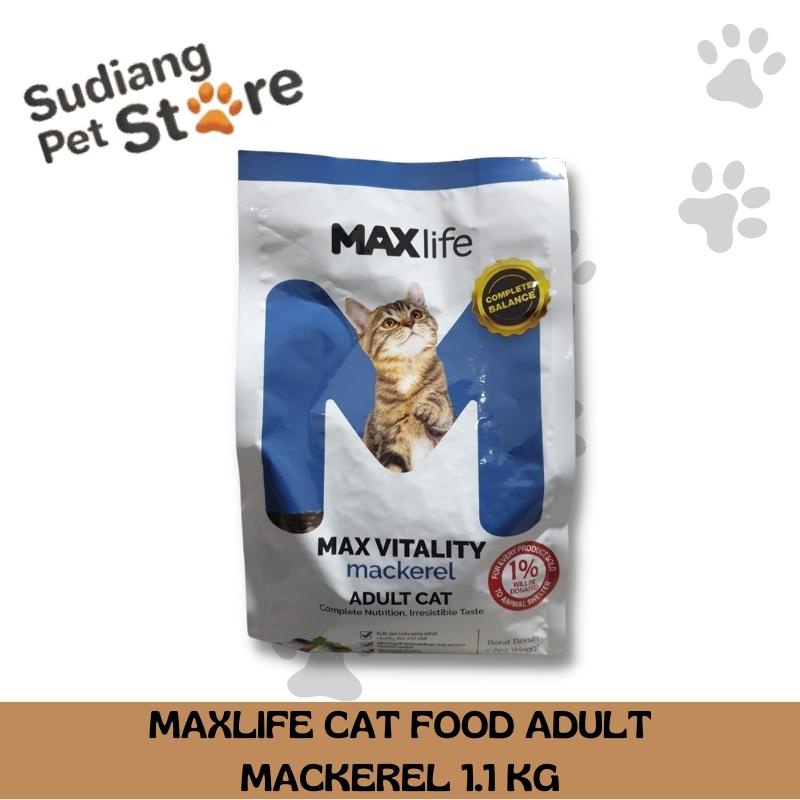 Jual Makanan Kering Kucing Dewasa Maxlife Adult Mackarel Cat Dry Food 1 ...