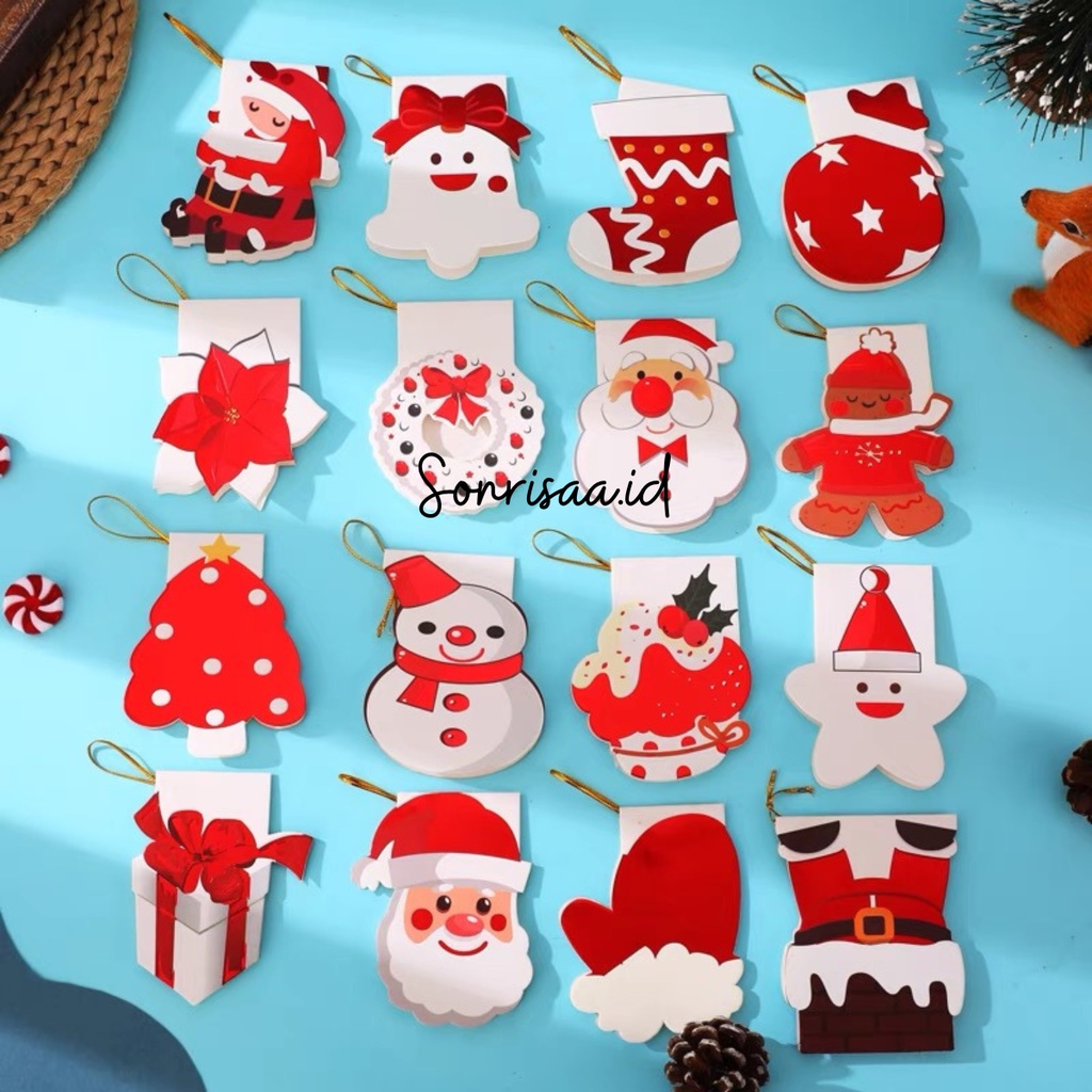 Jual Kartu Ucapan Christmas Selamat Natal / Greeting Card Natal / Gift ...