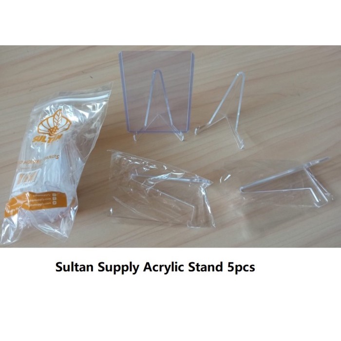 Jual Sultan Acrylic Card Stand TCG Card Game Standing Kartu isi 5 ...