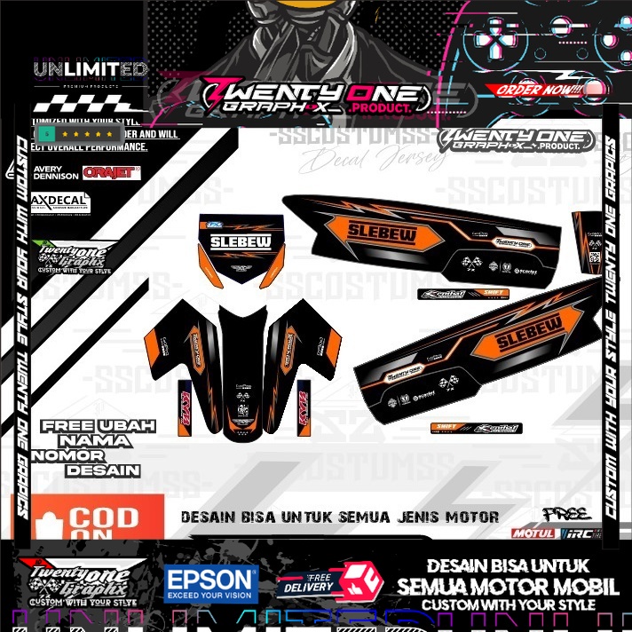 Jual rbt decal fiz r vega lamax 0822 decal ⭐JUPITER VEGA NEW motor ...