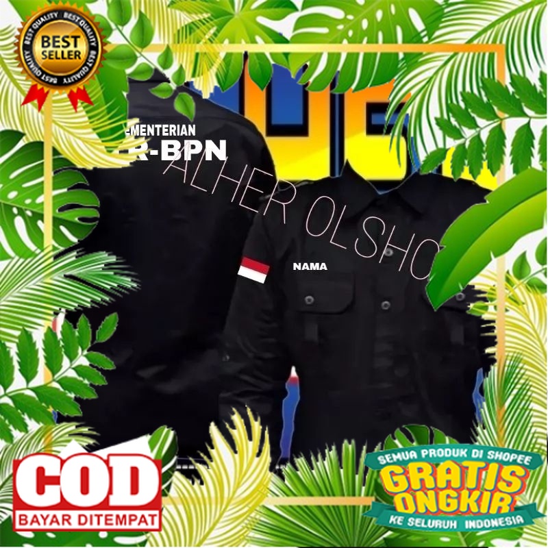 Jual SERAGAM DINAS PDH KANTOR /kemeja BPN baju BPN seragam BPN Pdh BPN ...