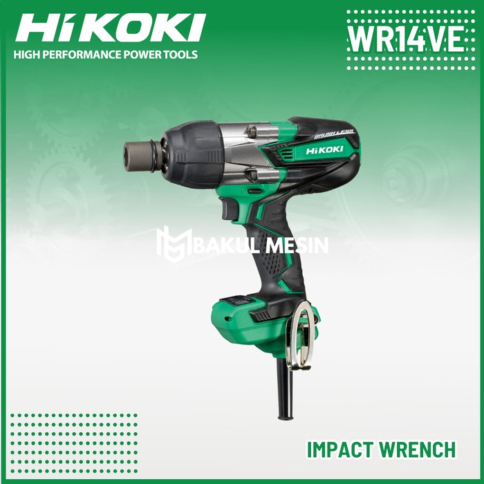 Jual Mesin pembuka baut impact wrench 14mm WR 14VE HITACHI-HIKOKI ...