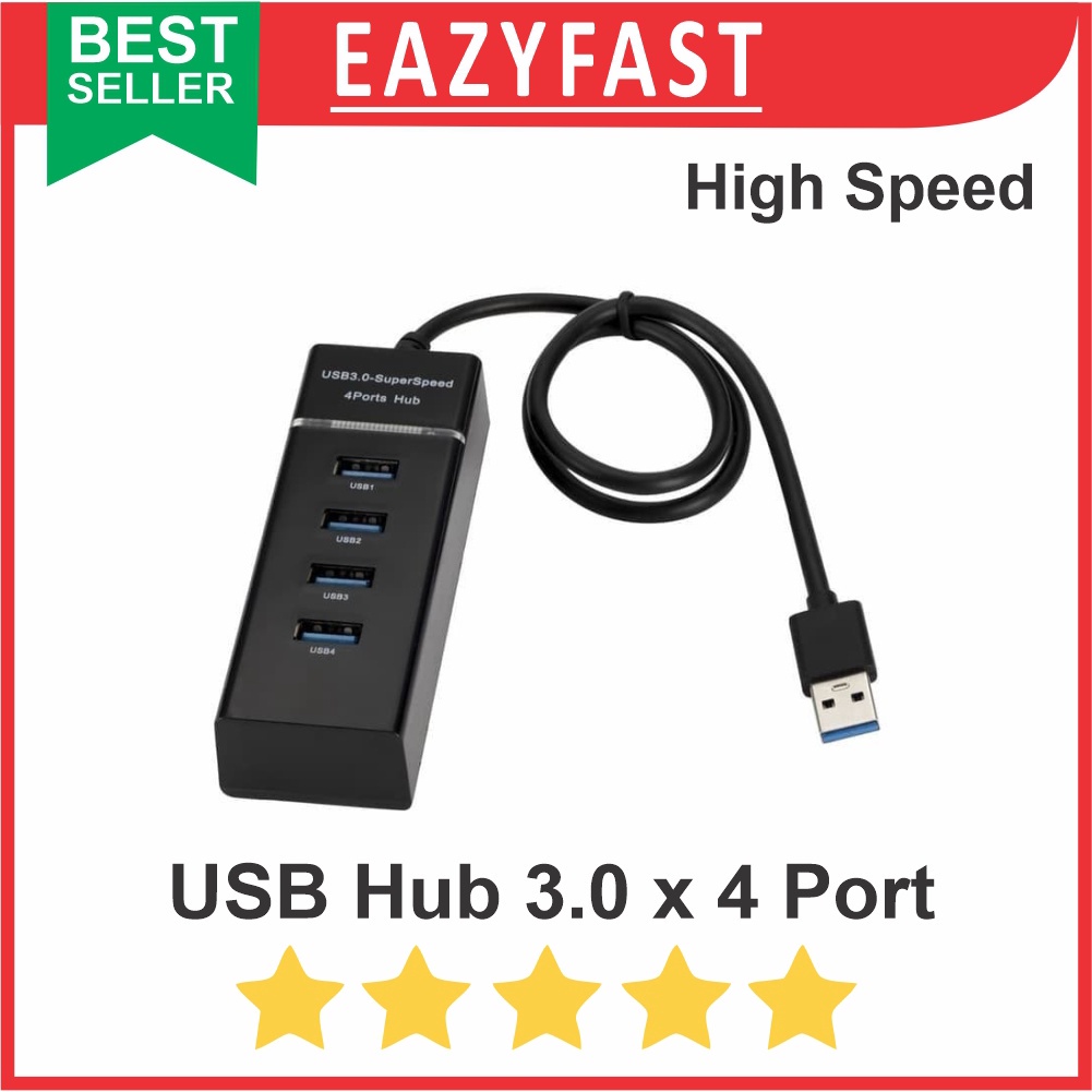 Jual USB Hub 3 3.0 4 Port Super High Speed 5Gbps 4 Ports Adapter ...