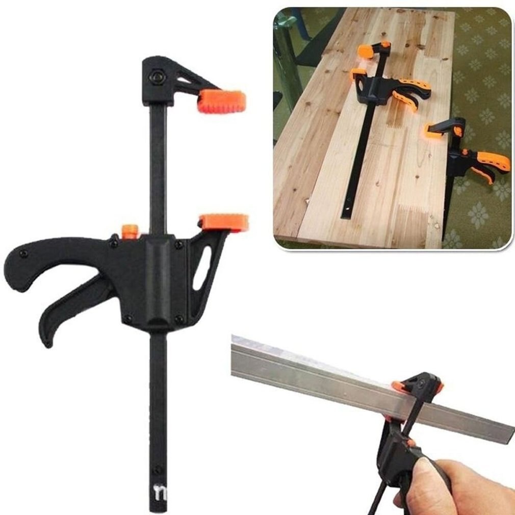 Jual Alat Penjepit Kayu Speed Squeeze Ratcheting Clamp 4 Inch | Shopee ...
