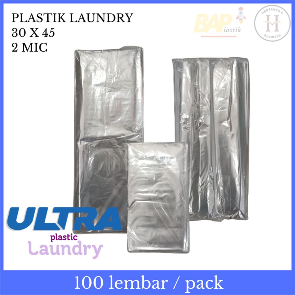 Jual Plastik Laundry PP ULTRA 30x45 Plastik Binatu | Shopee Indonesia