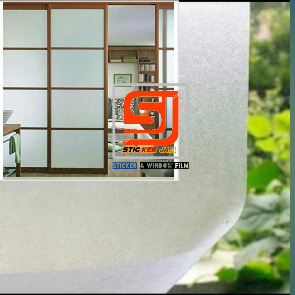 Jual Stiker Kaca Sandblast Sticker Kaca Sunblast Polos Buram Untuk ...