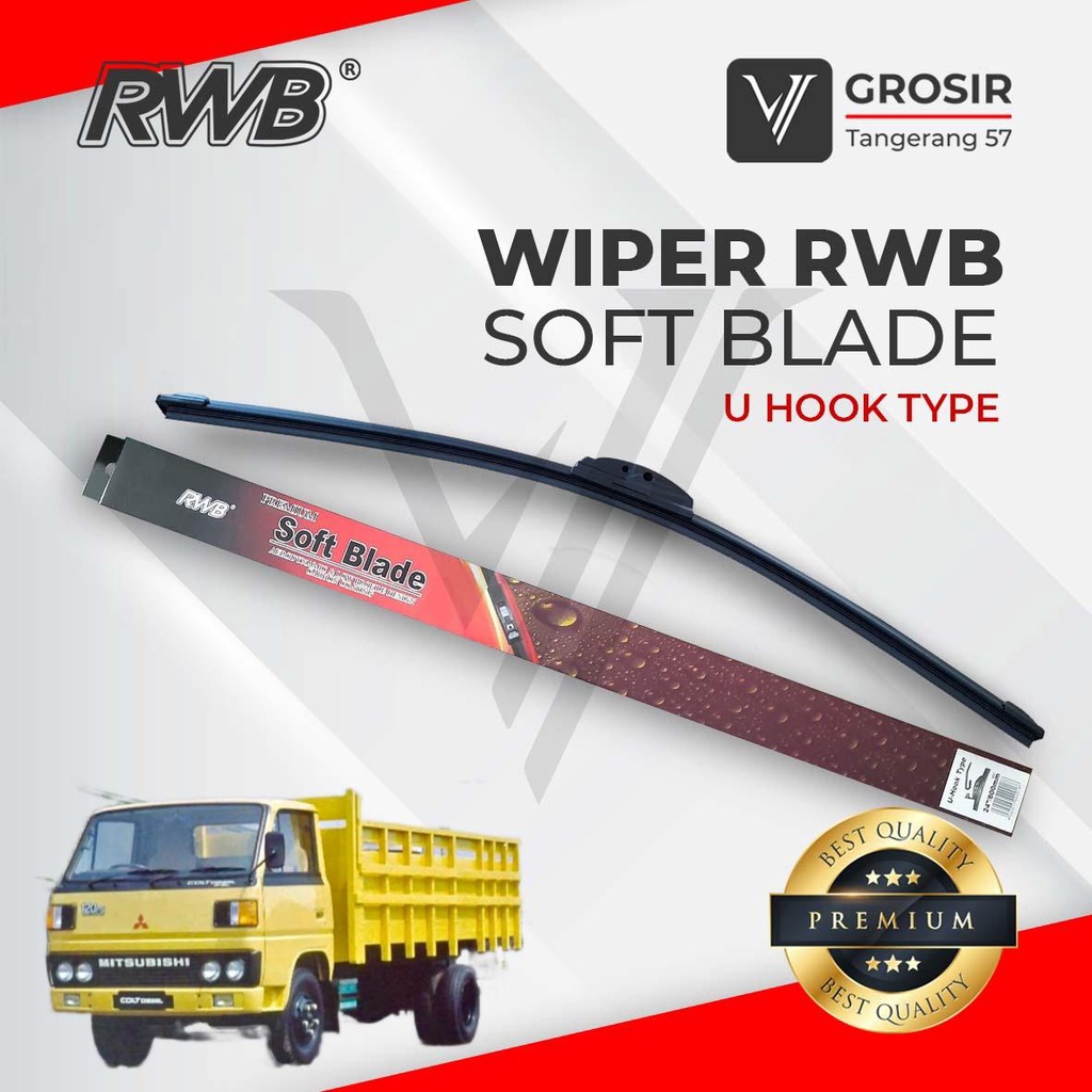 Jual WIPER COLT DIESEL PS100 PS120 Soft Blade RWB 2 Pcs | Shopee Indonesia