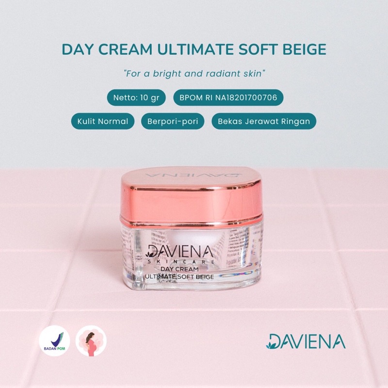 Jual OFFICIAL DAY CREAM GLOWING DAVIENA DEVINA SKINCARE PUSAT MALANG ...