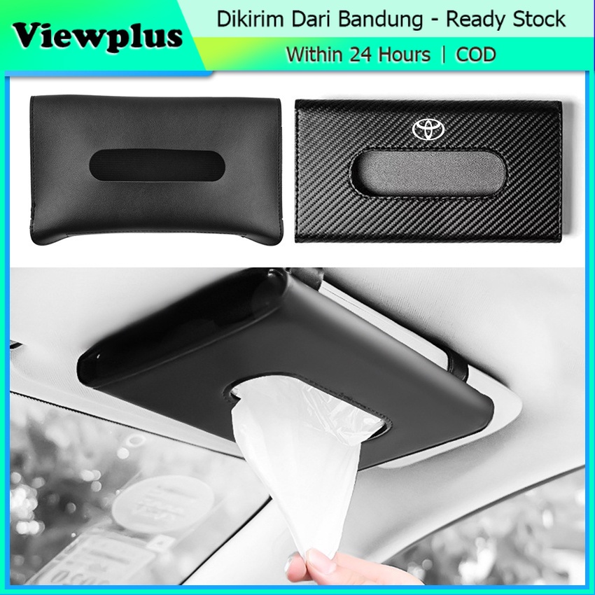 Jual Tempat kotak tissue Tisu gantung mobil Sunvisor PU Tissue ...
