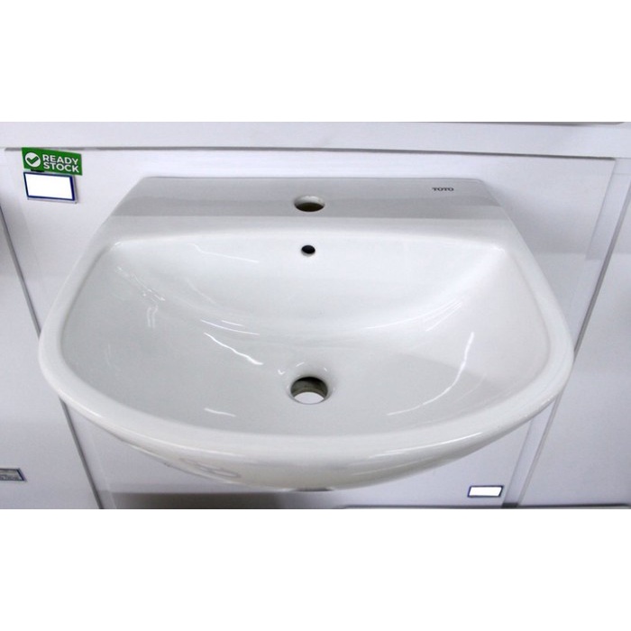 Jual Wastafel TOTO LW247CJ body only putih | Shopee Indonesia