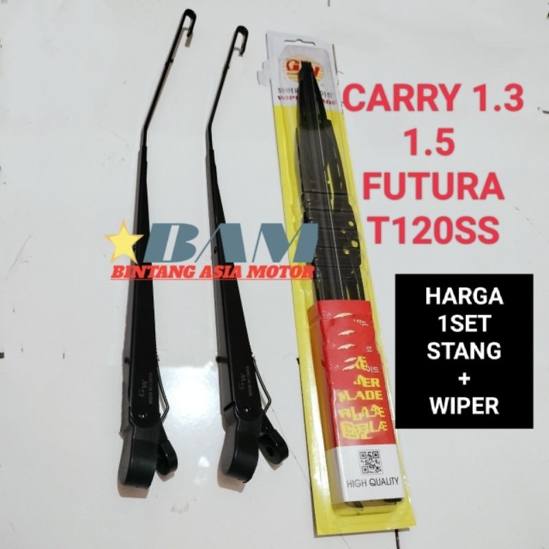Jual Gagang Wiper Stang Wiper Arm CARRY 1.3 1.5 FUTURA T120SS CERY ...