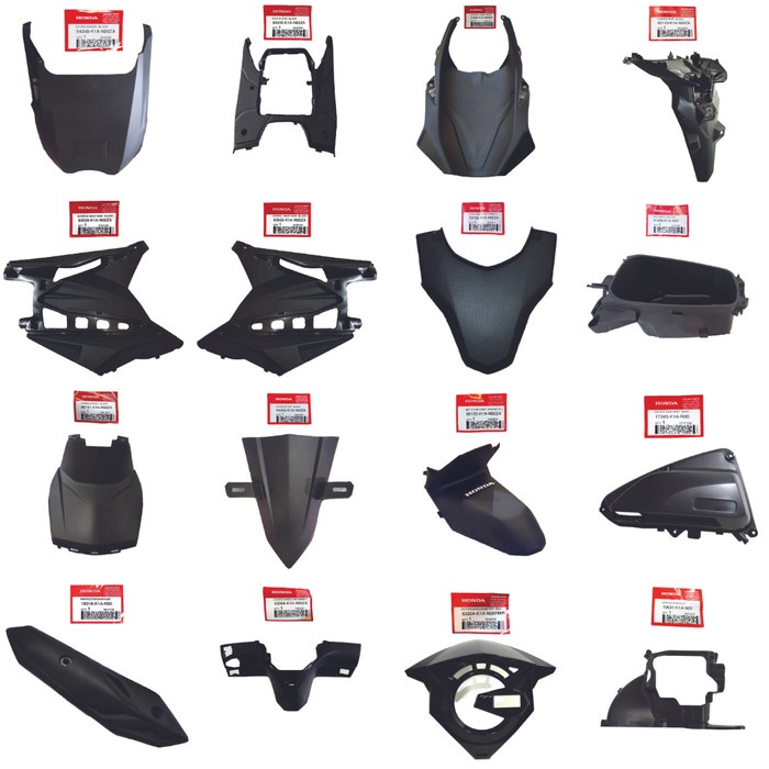 Jual Paket Body Bodi Kasar BeAT Led Beat Deluxe K1A 2020-2024 Gen 1 Ori ...