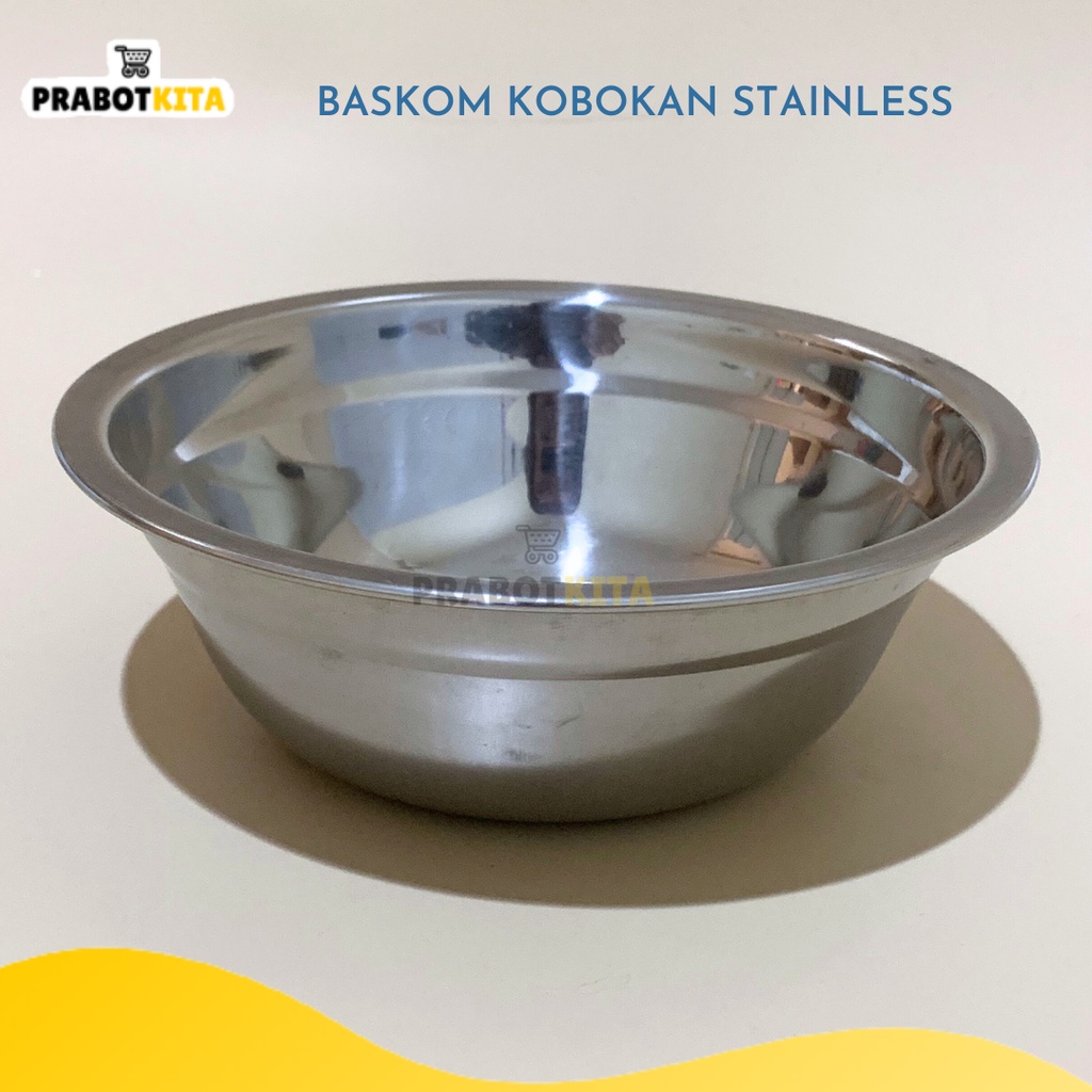 Jual Baskom Stainless Cuci Tangan / Mangkuk Stainless Tebal / Baskom ...