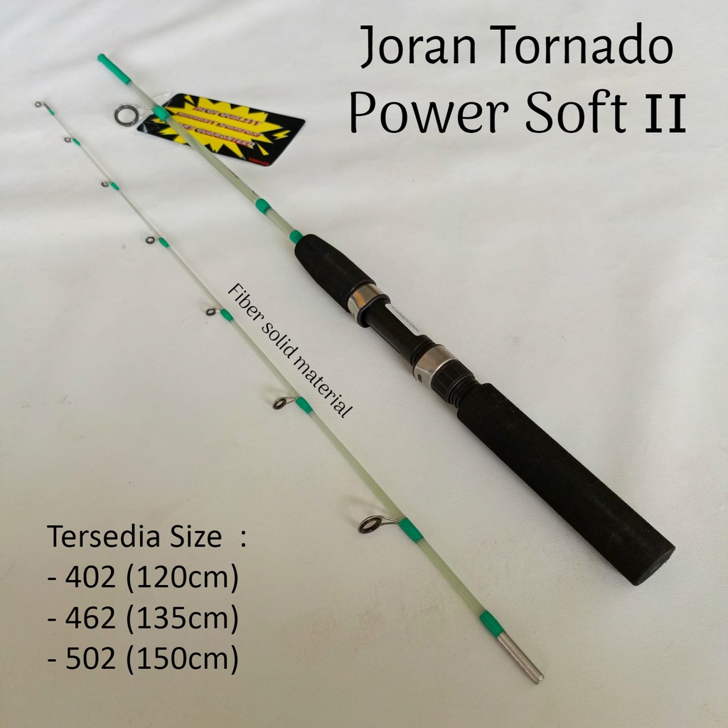 Jual Joran Udang Tornado Power Soft Ii 402 452 502 ( 120 135 150 Cm ...
