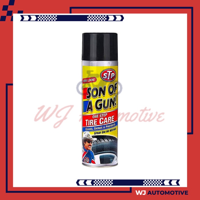 Jual STP Son of a Gun Tire Care Spray 595 gram STP One Step Tire Care ...