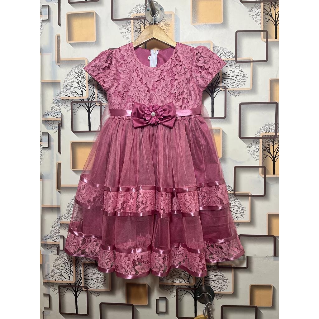 Jual dres anak usia 1-9 tahun / dress anak perempuan / baju anak pesta ...