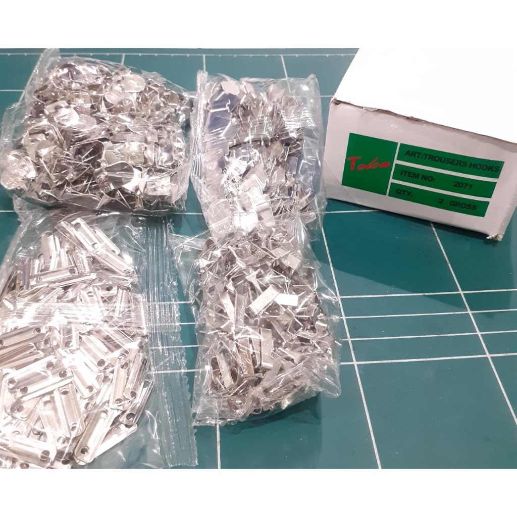 Jual Kancing Hak Talon - kancing Hak Celana Rok - Hak Tanam - Isi 2 ...