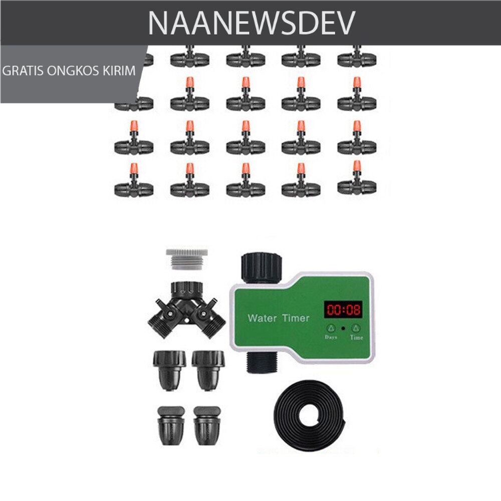 Jual Pengatur Waktu Penyiraman Tanaman Digital Perangkat Kontrol