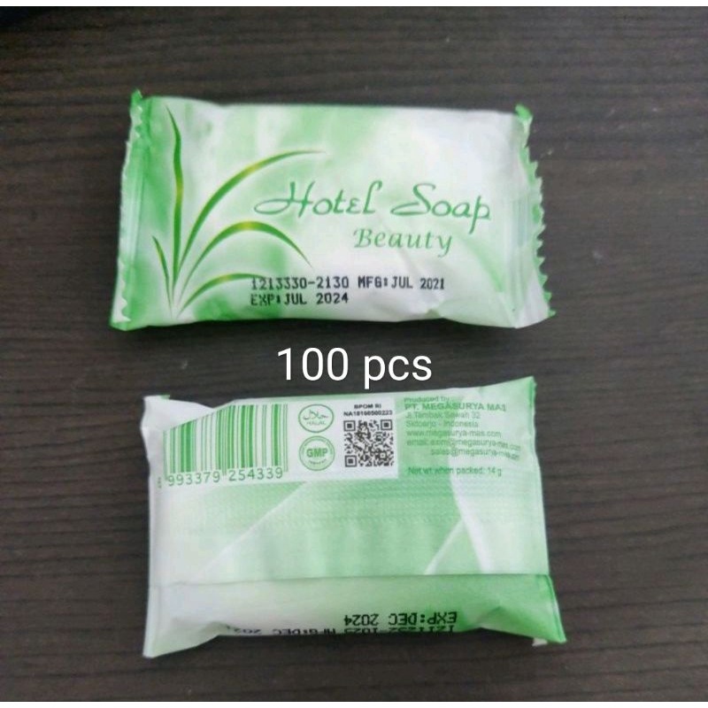 Jual Sabun hotel beauty 100 pcs | Shopee Indonesia