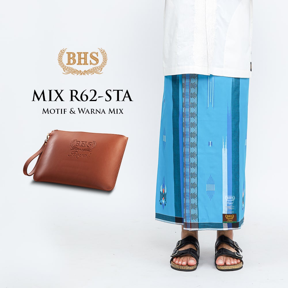 Jual Sarung BHS Royal Gold R62 STA Motif & Warna Mix | Shopee Indonesia