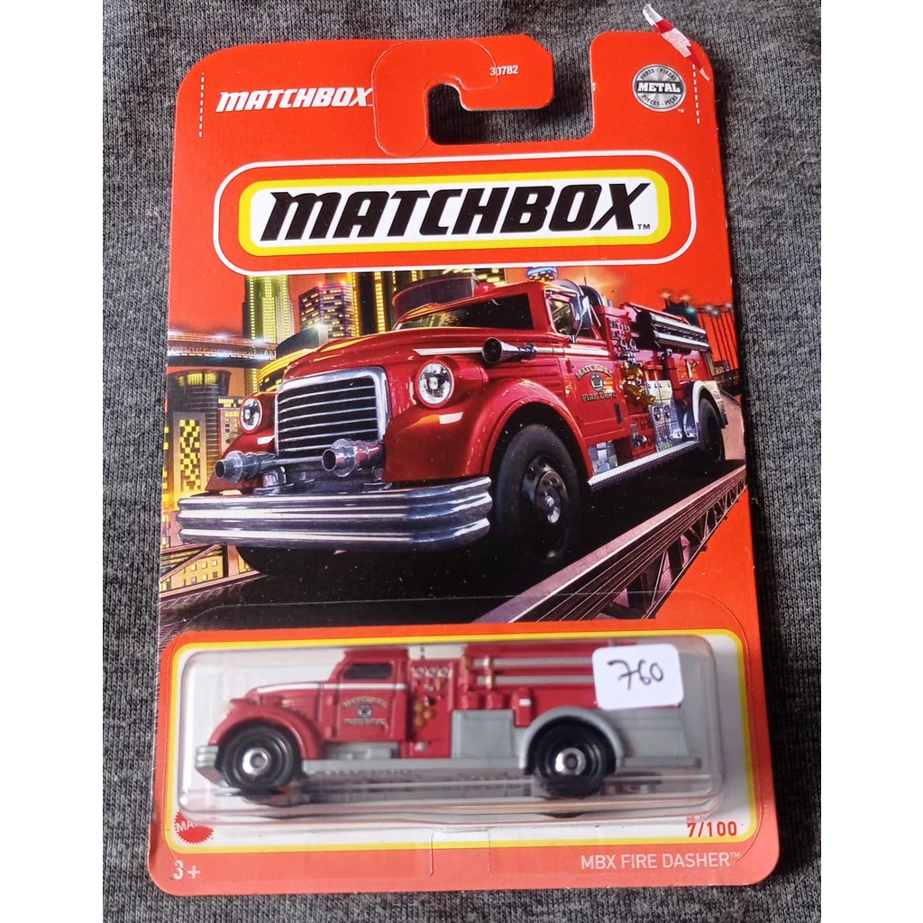 Jual Matchbox - MBX Fire Dasher Red | Shopee Indonesia